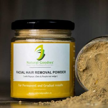Facial Hair Removal Powder – Natural Goodies