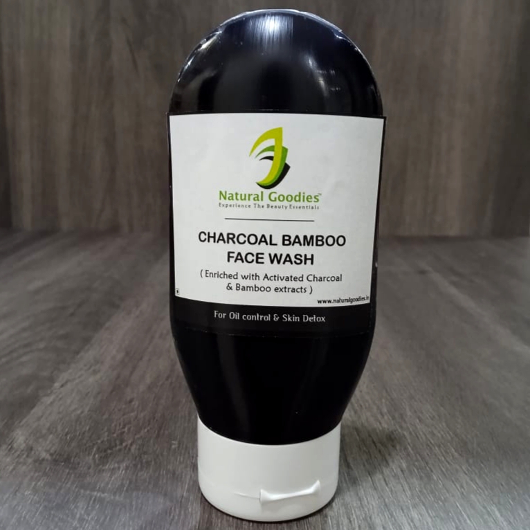 Charcoal Bamboo Face Wash – Natural Goodies